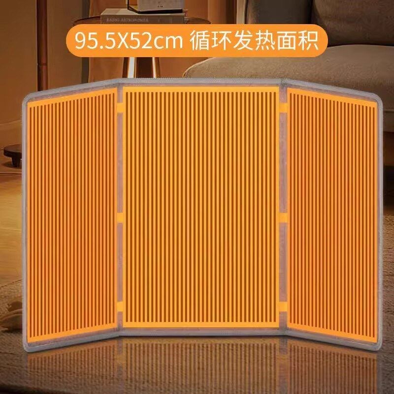 新款桌下取暖器暖脚宝办公室工位取暖腿神器打工人牛马加热围挡