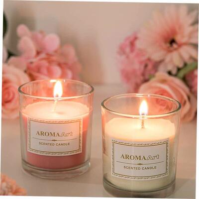 Essential Oil Scented Candles Smoked Incense Fragrance Slee1