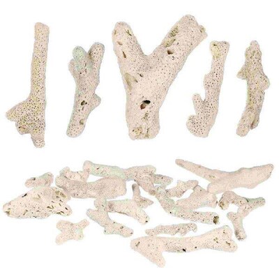 3 -10CM500g Fish Tank Big Coral Bone Strainer Air Filters