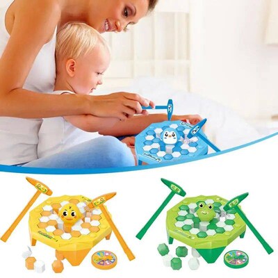 Trend Kids Toys Parent-Child Family Party Save Penguin Ice B