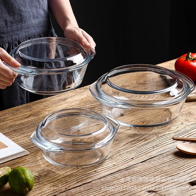 High Borosilicate European-style Transparent Glass Crystal P