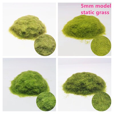 30G/bag ree Powder 3-8MM Static Grass Flocking Foliage HO OO