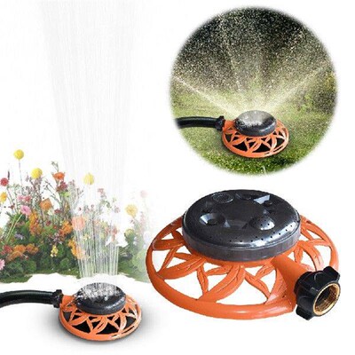 8 Pattern Turret Metal Sprinkler with Metal Base Turret