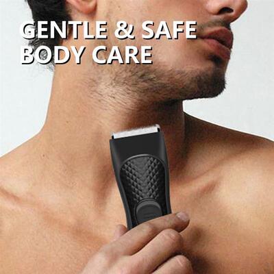 Personal Cordless Waterproof Groin Hair Trimmer Safety Elect