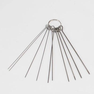 Stainless Steel Twisted Needle with Threaded Design for Show