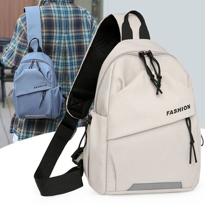 1piece fahion nylon meenger bag,uniex chet bag,adjutable hou