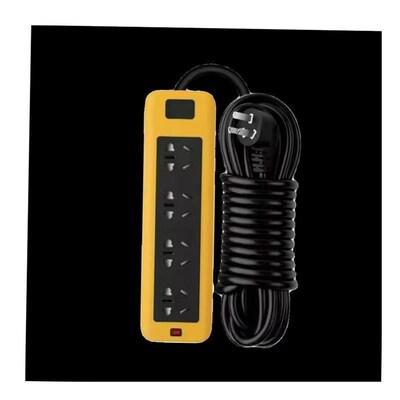 Power cord extension socket Plug wire board with towing Plat