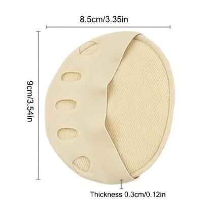 Foot Pad Hgh Heel Forefoot Pad, Soft nvsble Metatarsal Suppo