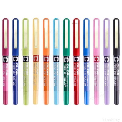 7pcs Precise Roller ball Pens,0.28/0.38/0.5mm Extra Fine Nib