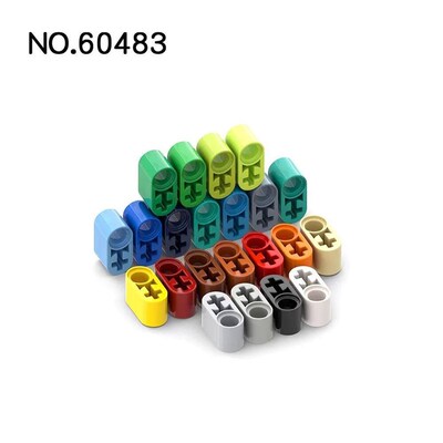 20pcs MOC 74695 60483 1x2 Brick High-tech Changeover Buildin