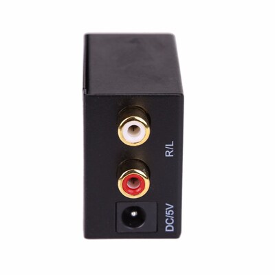 Digital to Analog Audio Converter Adapter RCA Cable Optical