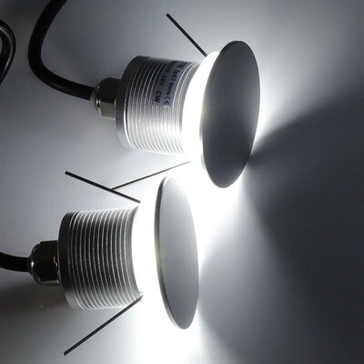 Outdoor Wall Light 1W IP67 Waterproof 12-24V Led Recessed Wa