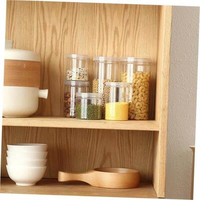 kitchen food plastic storage container box can bean bottle