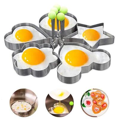 Stainless Steel Egg Frying Machine Heart Shaped Breakfast Fr
