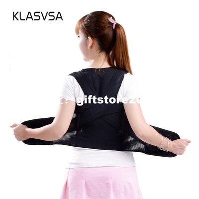 Back Shoulder Support Brace Straightener Posture Corrector V