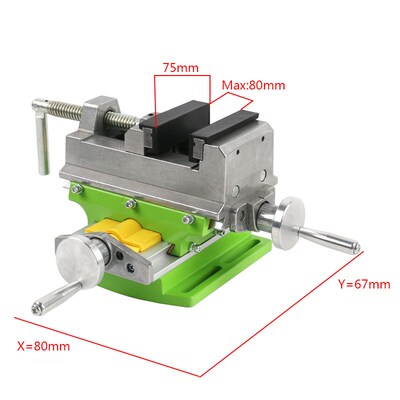 3 Inch Desk Vise Pliers X Y-axis Adjustable Compound Bench W