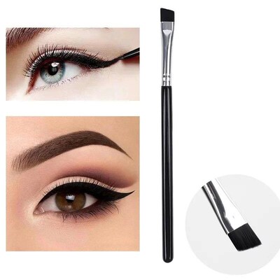 Bent Liner Makeup Brushes Angled Eyeliner Brush Eyeshadow Ey