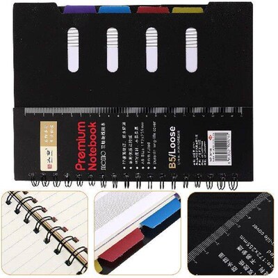 Dot Grid Note Mini Diary  Black Notes and