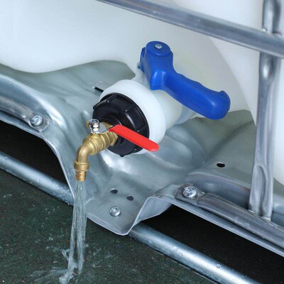IBC Tank Tap Apter S60X6 Coarse Thread Garden Quick Connec