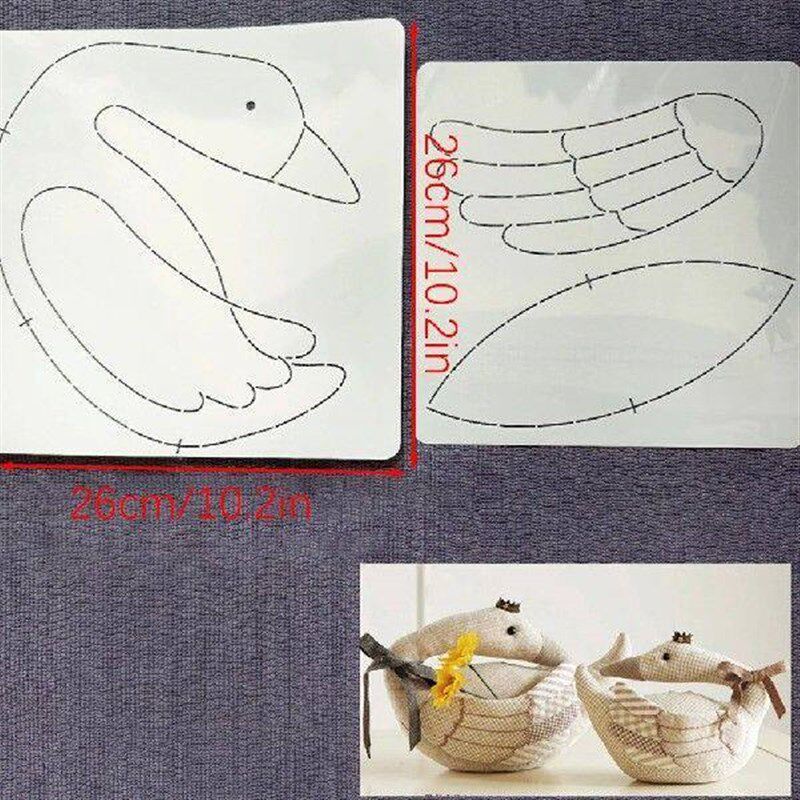 Plastic Stencil For DIY Patchworks Sewing Plastic