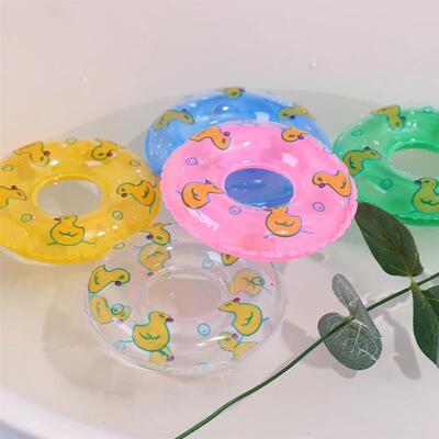 Kids Mini Swim Ring Bath Toy Swimming Pool Float Circle Rin