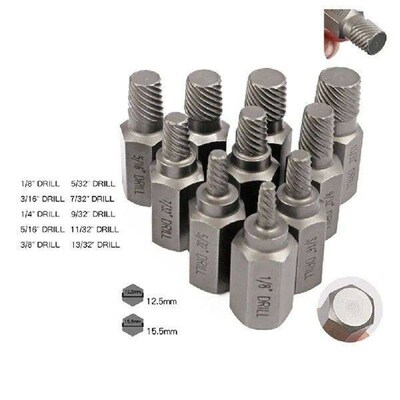 Pcs Remover Broken Bolt Damaged Garages Home Renovations