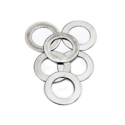 50 Pcs Gasket Guitar Instrument Washer Washer Nuts