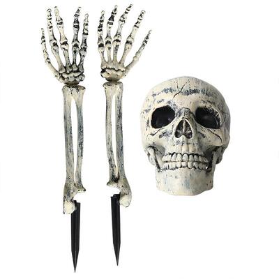 Skull horror prop Halloween Grounded Skeleton Ghost hand骷髅