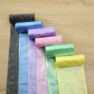 1set/5roll Trash Can Bags Bucket Garbage Sorting for