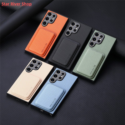 2 In 1 Magsafe Case Magnetic Card Holder Wallet For Samsung