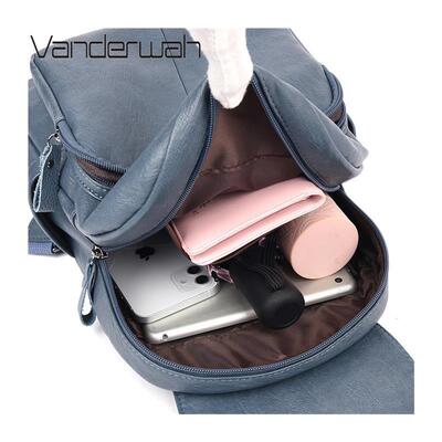 ntage Bag School Bags Travel Bagpack Ladies Bookbag Rucksack