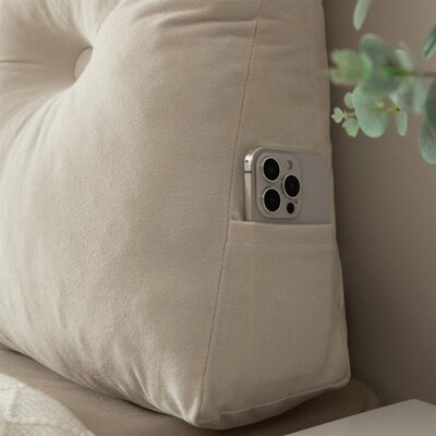 Sofa cushion waist triangle back cushion long strip pillow