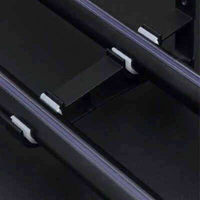 2 Pack Double Curtain Rod Brackets Wall Mount Bracket