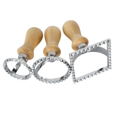 Dumpling Cookie Cutter Pastry Embossing Mold Ravioli饼干模具