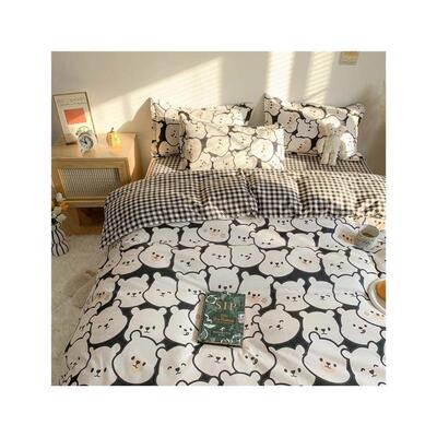 Quilt Bedsheet Bedcovers Duvet Sheets Bed Set Bedding Cover