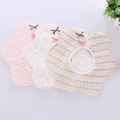Baby Bibs 360 Degree Rotation Cotton Soft Baby Kids Bandana