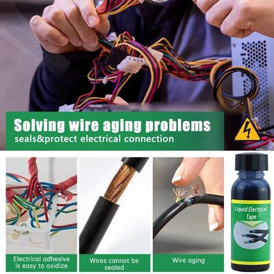 Waterproof Liquid Electrical Tape Insulating Tape Repair Rub