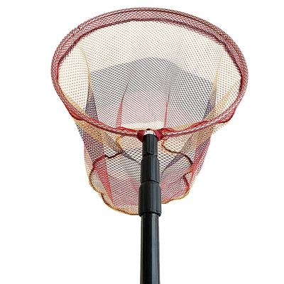 铝合金抄网小眼超硬捞鱼网钓鱼渔具定位网兜超轻超硬伸缩杆鱼捞网