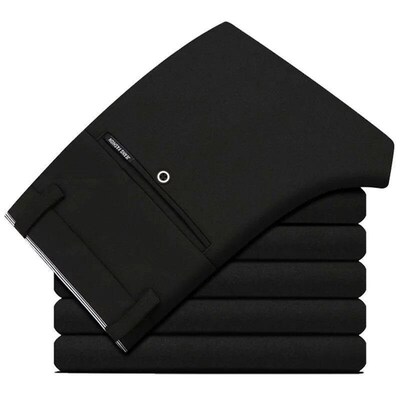 Spring Autumn Mens Business Suit Pants Male Summer Thin Form