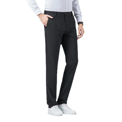 Mens Casual Pants Spring an Summer New Mens Straight Busin