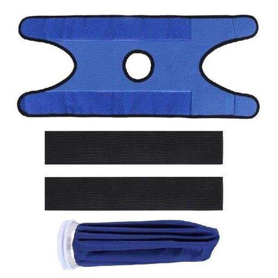 Ice Bags With Straps, Hot Cold Therapy Reusable Ice Bag