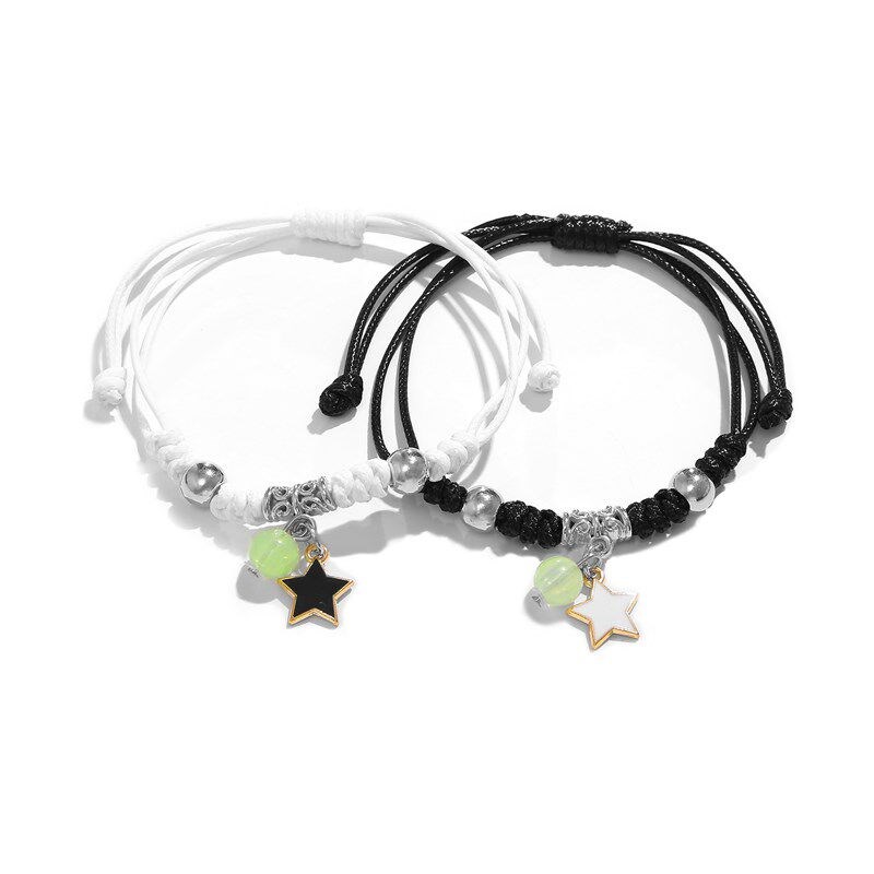 Creative Personalized GlowintheDark Braided Friendship Brace