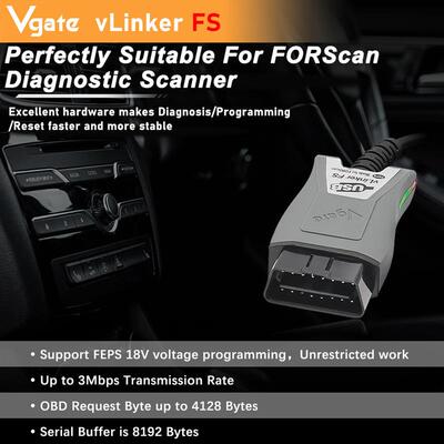 Vgate Vlinker FS ELM327 USB OBD2 Car Dia