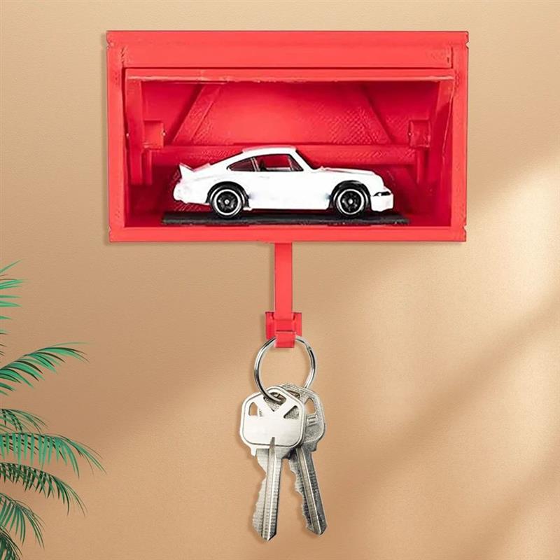 Car Garage Key Holder Wall Mount Key Organizer Creative Gara