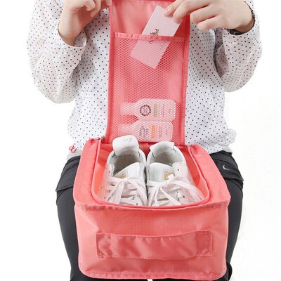travelling shoe bag travel hand held shoes bag home dust-pro