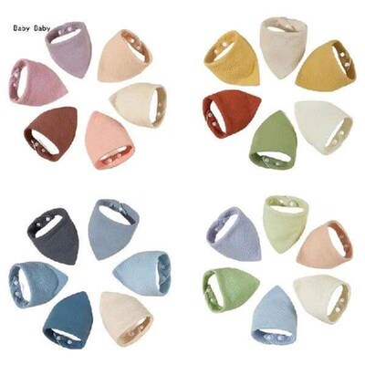 Practical Baby Towel Newborns Bibs Comfortable Crepe Cloth