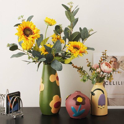 Behan Beauty Pottery Porcelain Vase Living Room Flower Arran