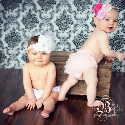 Ruffle Lace Baby Bloomers Diaper ver Newborn Tutu Ruffled Pa