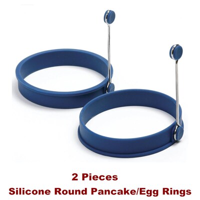 Silicone Round Pancake Egg Rings Egg Ring Molds for Cooking