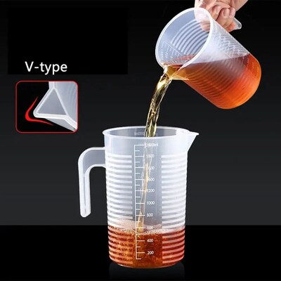 100-5000ml Thickened Plastic Measuring Cup with Scale Food G